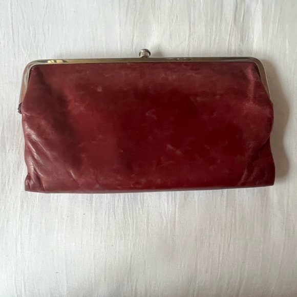 HOBO | Bags | Fair Condition Leather Hobo Wallet | Poshmark